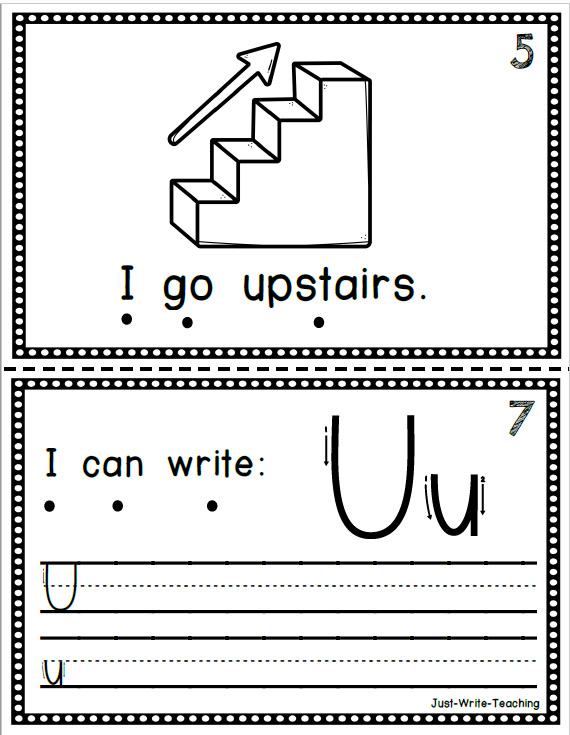 My Letter U Flip Book (Flipbook) - Alphabet Activities | Made By Teachers