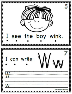 My Letter W Flip Book (Flipbook) - Alphabet Activities - Made By Teachers