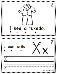 My Letter X Flip Book (Flipbook) - Alphabet Activities - Made By Teachers