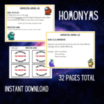 Among Us Grammar Activity | Homonyms - Made By Teachers