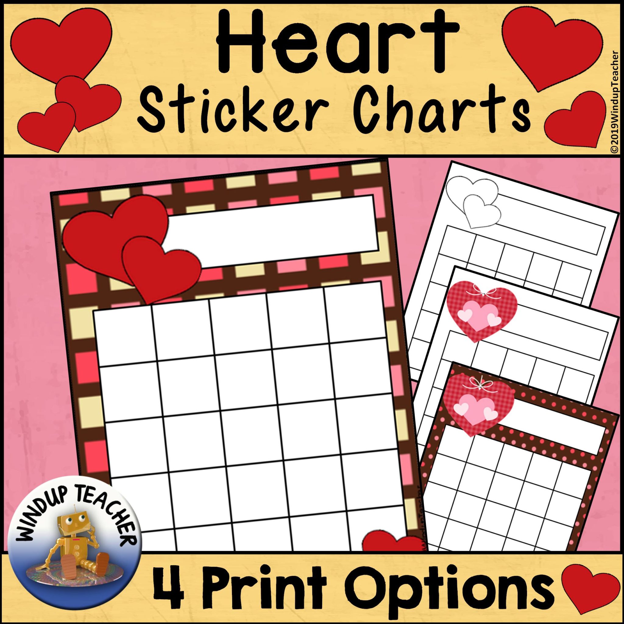 Heart Incentive Reward Charts | Made By Teachers
