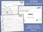 Reading Response Activities Graphic Organizers for Any Text | Made By ...