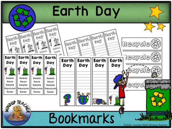 Earth Day Bookmarks | Made By Teachers