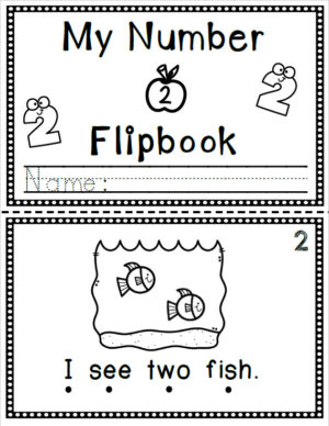 My Number 2 Flip Book (Flipbook) | Made By Teachers