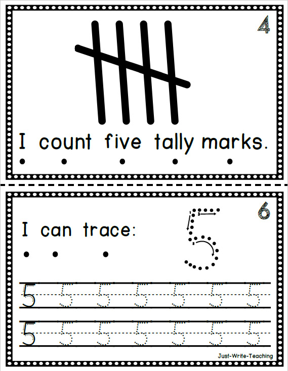 My Number 5 Flip Book (Flipbook) | Made By Teachers