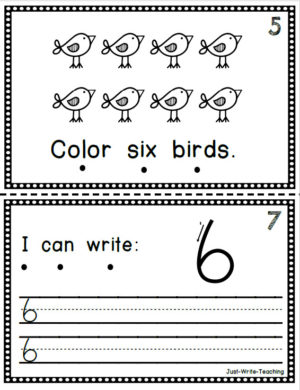 My Number 6 Flip Book (Flipbook) - Made By Teachers