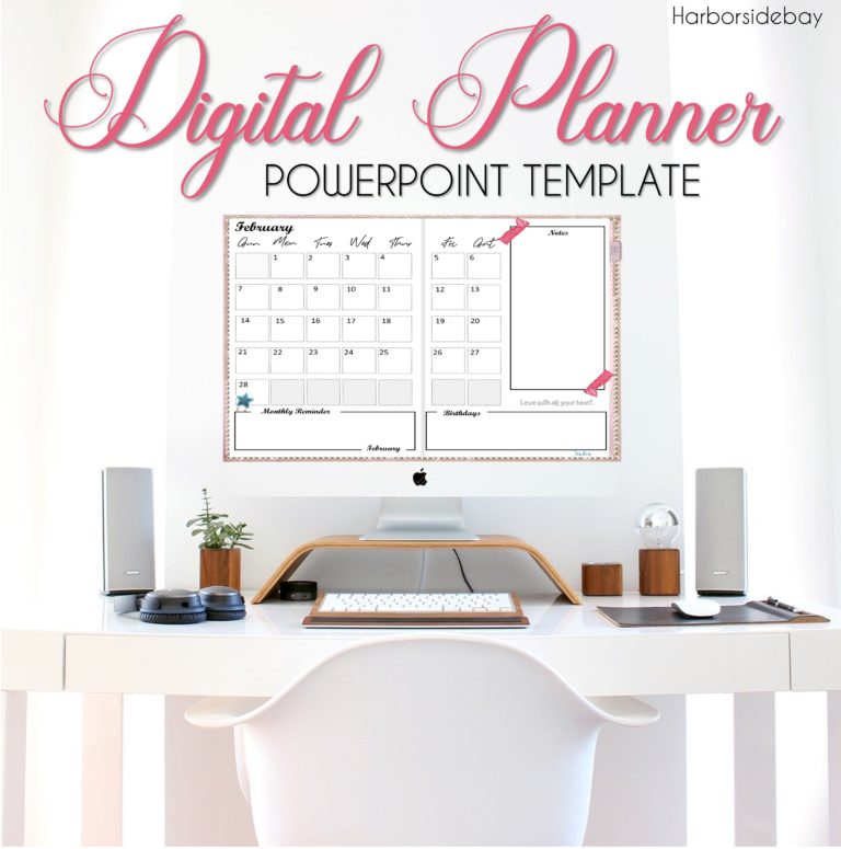 Editable 2021 Powerpoint Digital Planner | Made By Teachers
