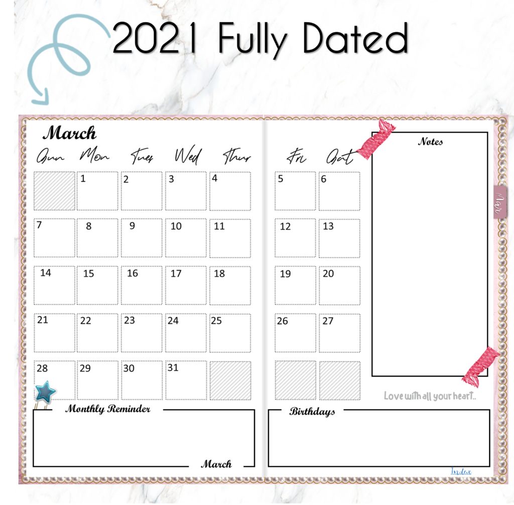 Editable 2021 Powerpoint Digital Planner | Made By Teachers