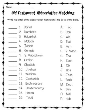 Books of the Bible Activity Pack 2 - Catholic | Made By Teachers