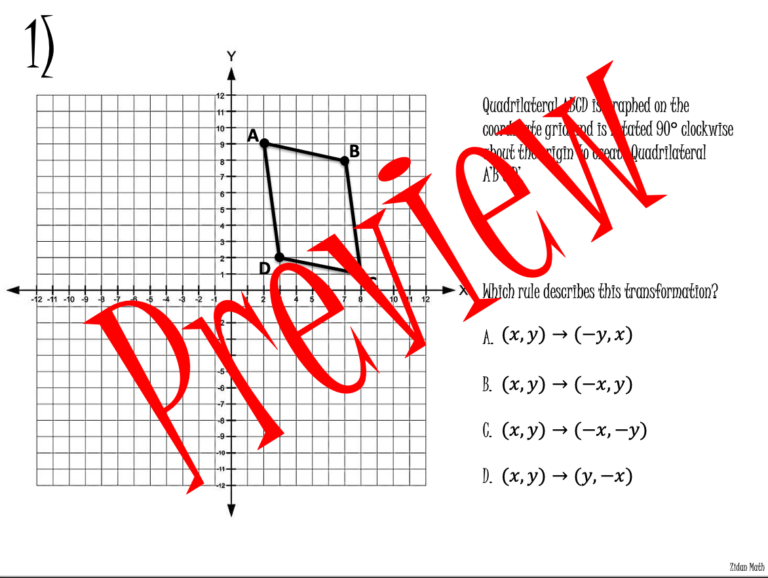 Reflection, Translation & Rotation Gallery Walk Bundle TEK 8.10C STAAR ...
