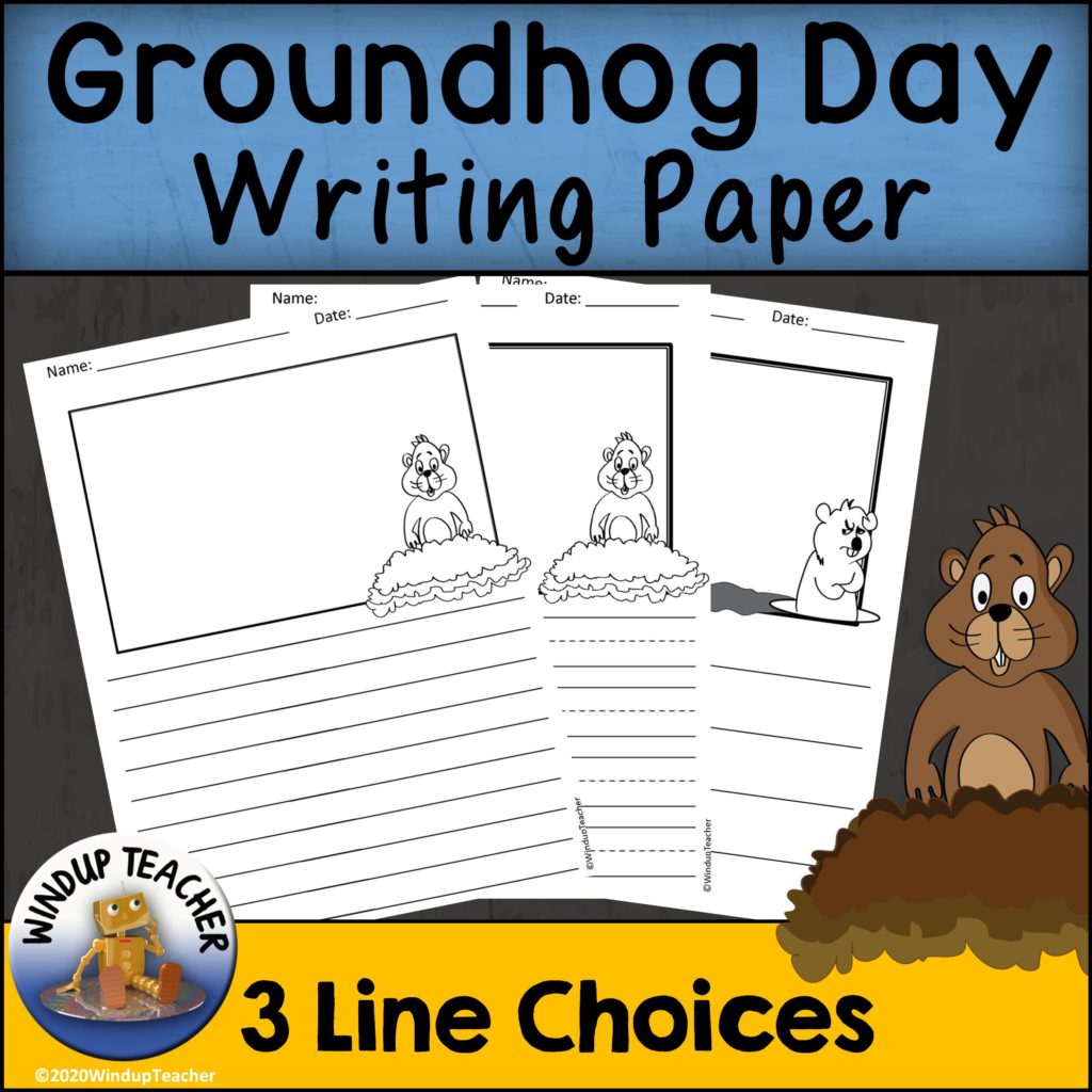 Groundhog Day Writing Paper | Made By Teachers