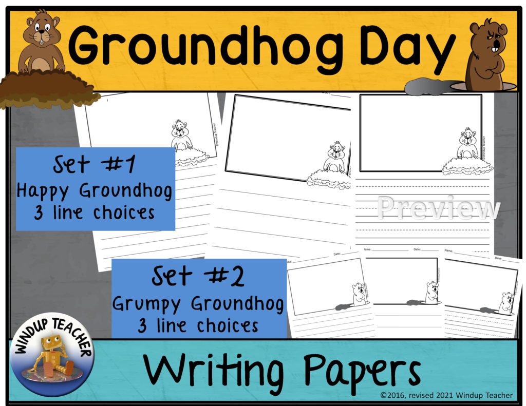 Groundhog Day Writing Paper | Made By Teachers