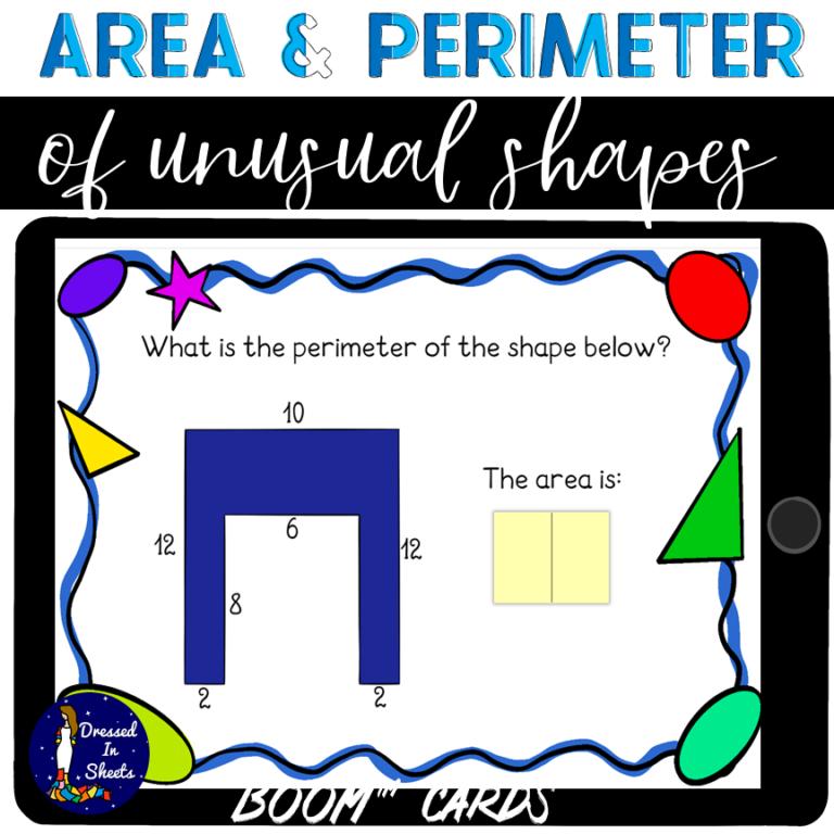 Finding Area and Perimeter Unusual Shapes - Made By Teachers