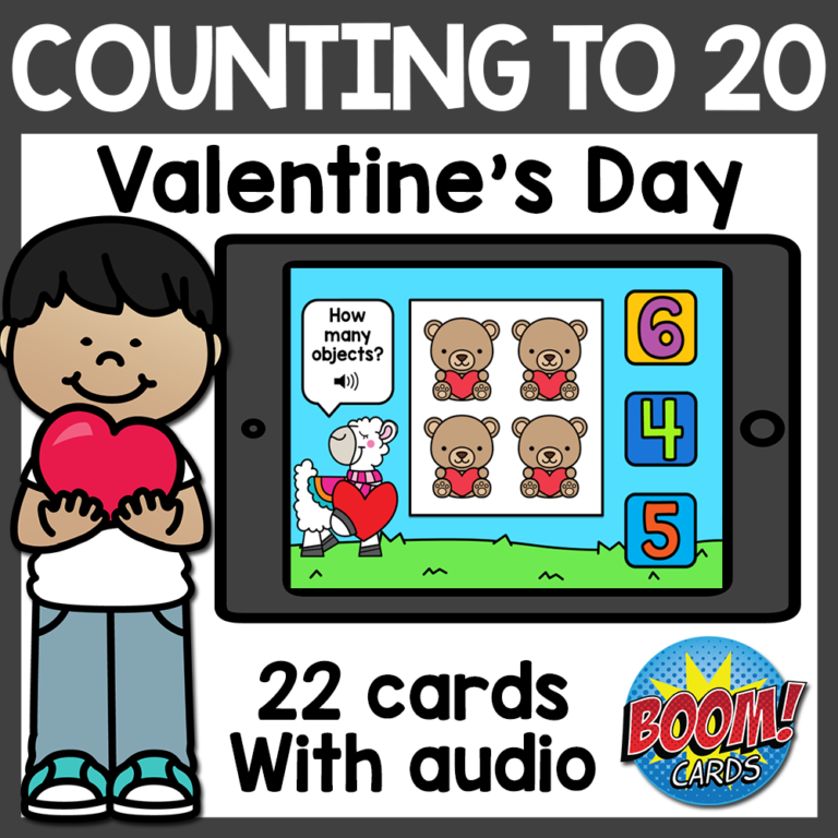 Valentine's Day Boom Cards Bundle | February Boom Cards Distance ...