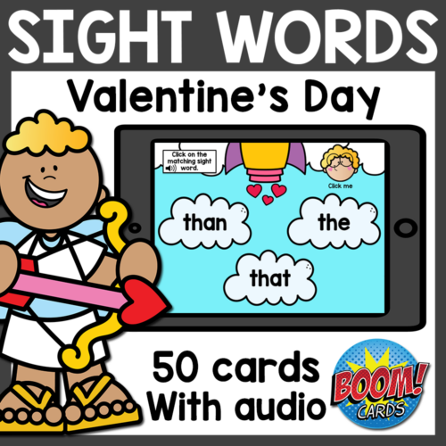 Valentine's Day Boom Cards Bundle | February Boom Cards Distance ...