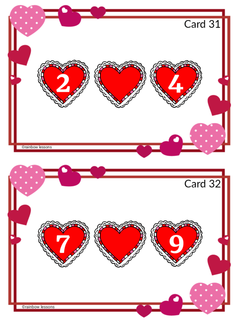 Valentine's Day Math Task Cards | Made By Teachers