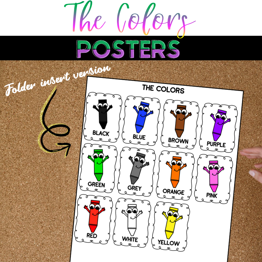 The Colors Posters | Made By Teachers