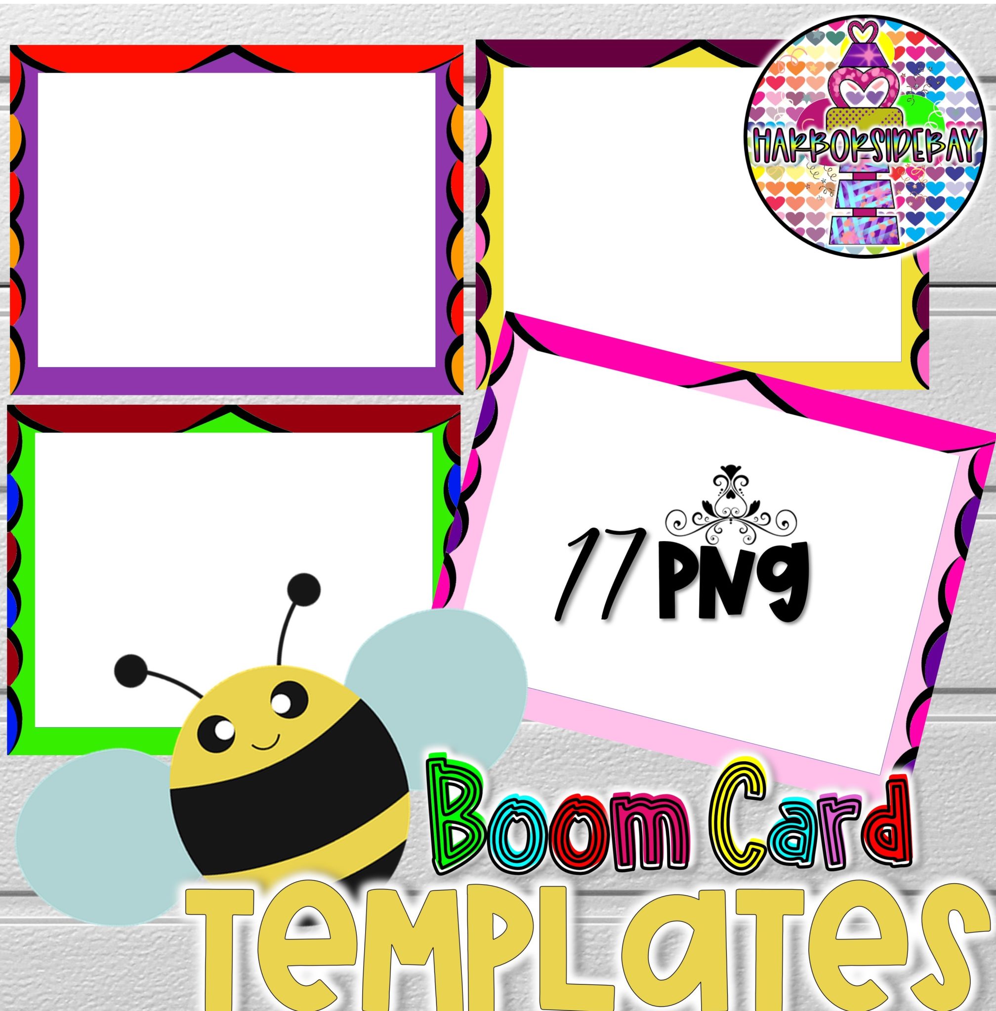 Kids FULL-Page Background Frames, Borders, BOOM Templates | Project ...