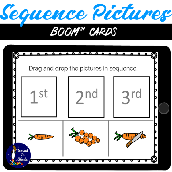 Sequence Pictures BOOM Cards | Made By Teachers