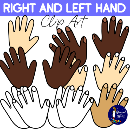 Right and Left Hand Clip Art | Made By Teachers