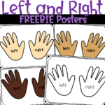 FREEBIE - Left and Right Hand Posters - Made By Teachers