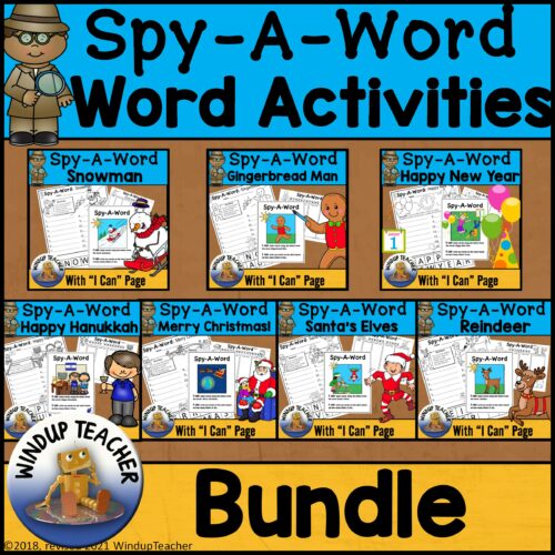 St. Patrick's Day Word Activity BUNDLE - Made By Teachers