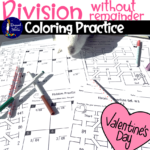Division Without Remainder Coloring Practice 3-digit divided by 1-digit ...