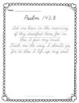 Bible Verse Copywork About Love in Cursive - Made By Teachers