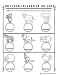 Preschool-Kindergarten Animal Worksheets - Made By Teachers