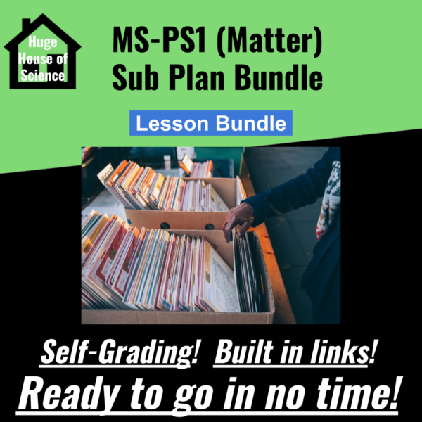 Never Worry about MS-PS1 (Matter) Sub Plans Again! | Made By Teachers