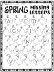 Spring Letters Worksheets - Made By Teachers