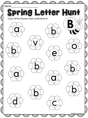 Spring Letters Worksheets | Made By Teachers
