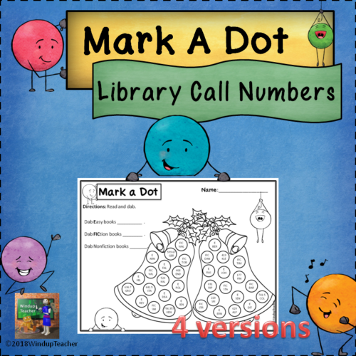 Library Call Number Dot Dauber Activity - Made By Teachers