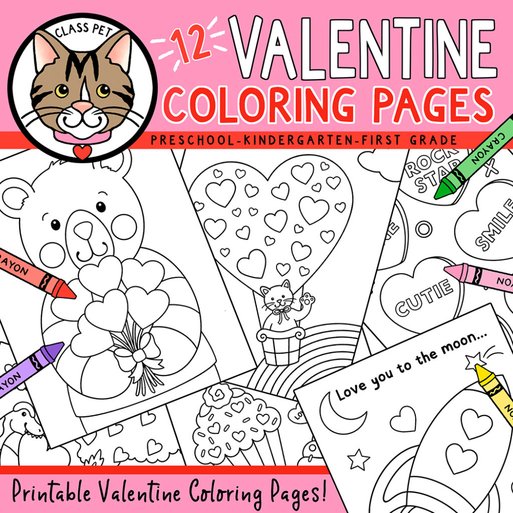 Valentine's Day Coloring Pages | Made By Teachers