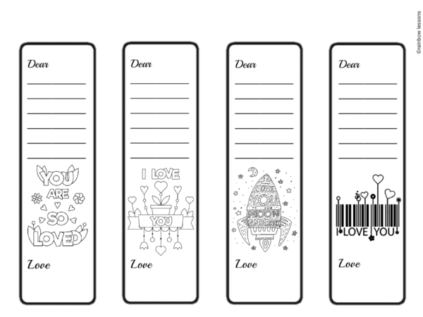 Valentine's Day Bookmarks | Made By Teachers