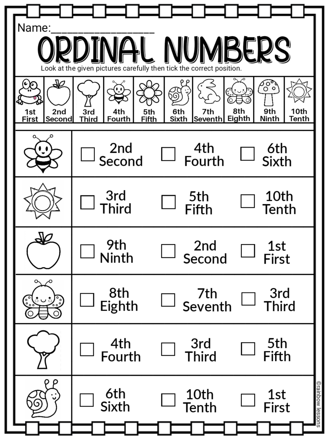 Numbers 1 20 Worksheets Spring Math Worksheets Made By Teachers 