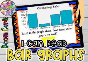 I can read Bar Graphs | BOOM Cards | Made By Teachers