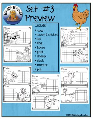 Animal Sticker Chart Bundle Set | Made By Teachers