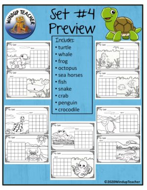 Animal Sticker Chart Bundle Set - Made By Teachers