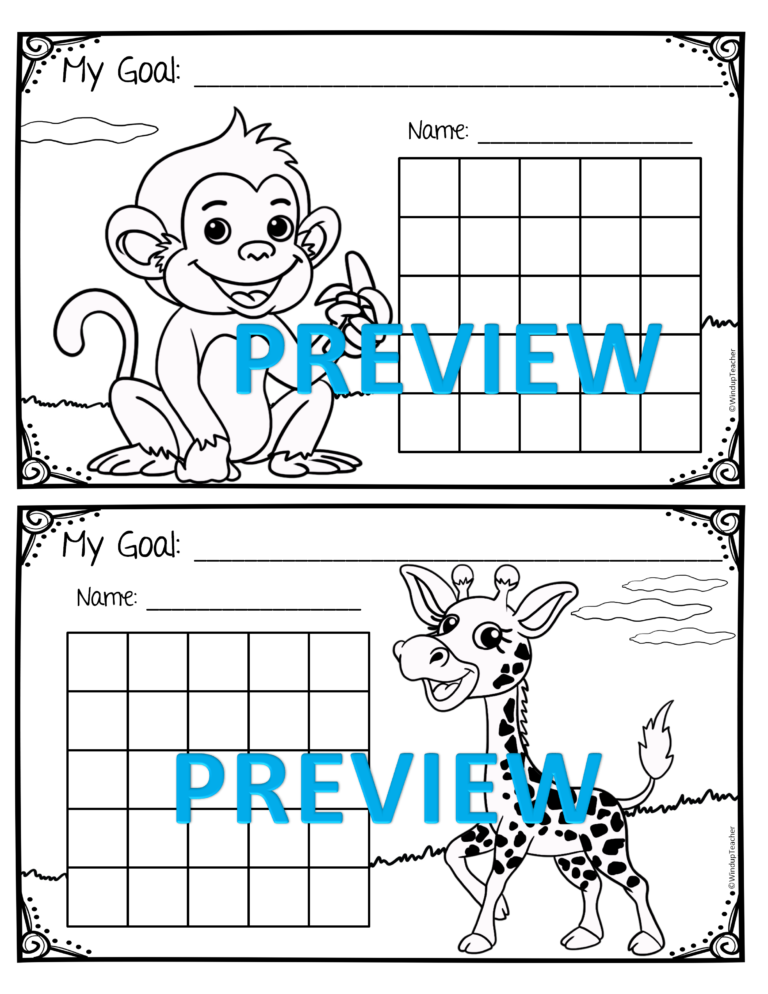 Animal Sticker Chart Bundle Set - Made By Teachers