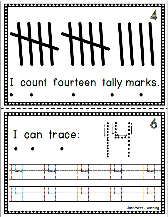 My Number 14 Flip Book (Flipbook) | Made By Teachers