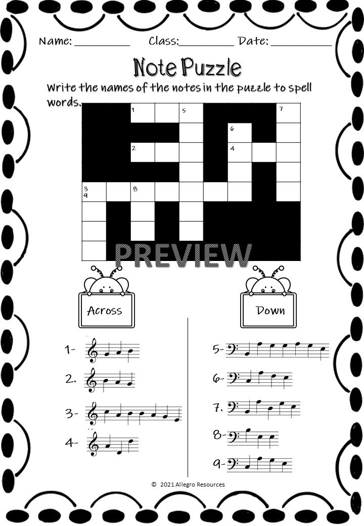Music Worksheets- Springtime | Made By Teachers