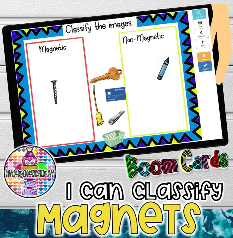 Classify Magnets | STEAM | BOOM Cards | Made By Teachers