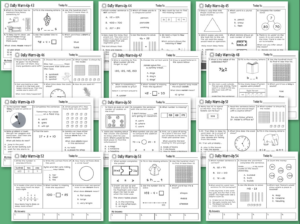 2nd Grade Morning Work SET 2 Daily ELA & Math | Made By Teachers