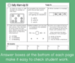 2nd Grade Morning Work SET 2 Daily ELA & Math | Made By Teachers
