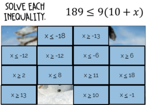 Solving Inequalities Review Boom Cards | Made By Teachers