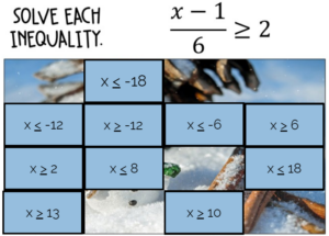 Solving Inequalities Review Boom Cards | Made By Teachers