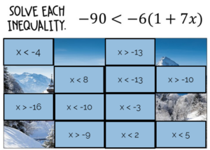 Solving Inequalities Review Boom Cards | Made By Teachers