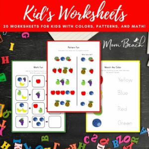Kid's Worksheets - Math - Patterns - Writing | Made By Teachers