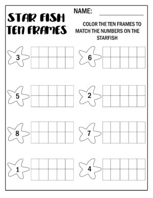 Colour in the Squares - Maths Counting Sheets - Made By Teachers